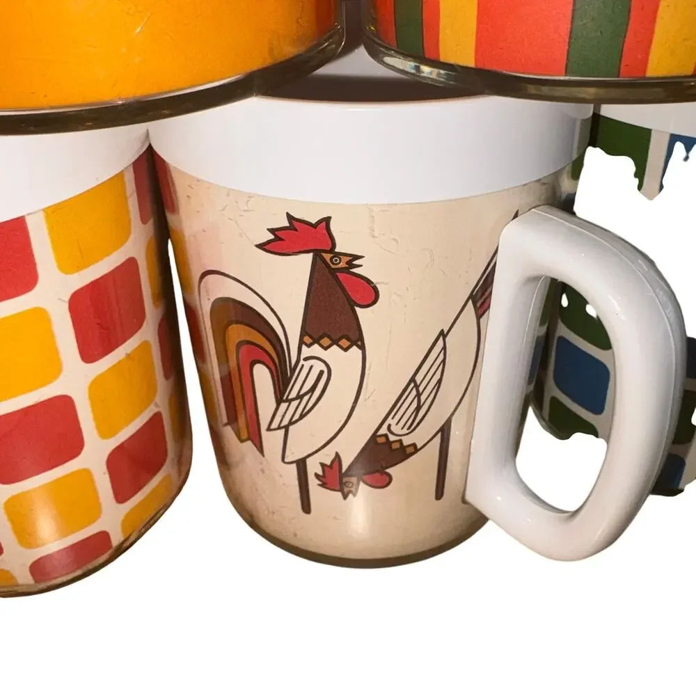 Thermo-Serv | Dining | Vintage Thermoserv Insulated Plastic Coffee Mugs ...